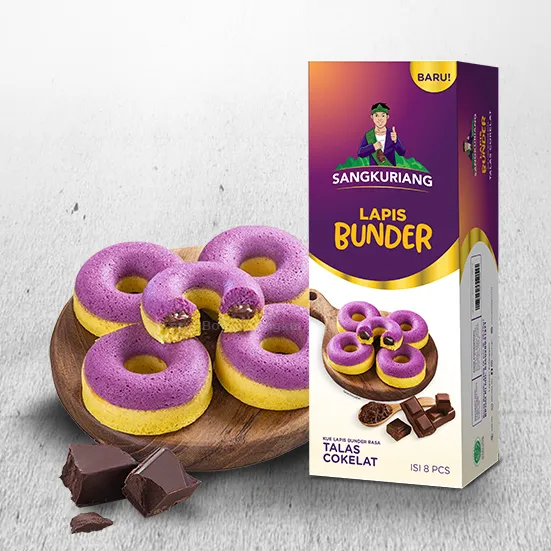 Donat Kukus Talas Cokelat - Lapis Bogor Sangkuriang