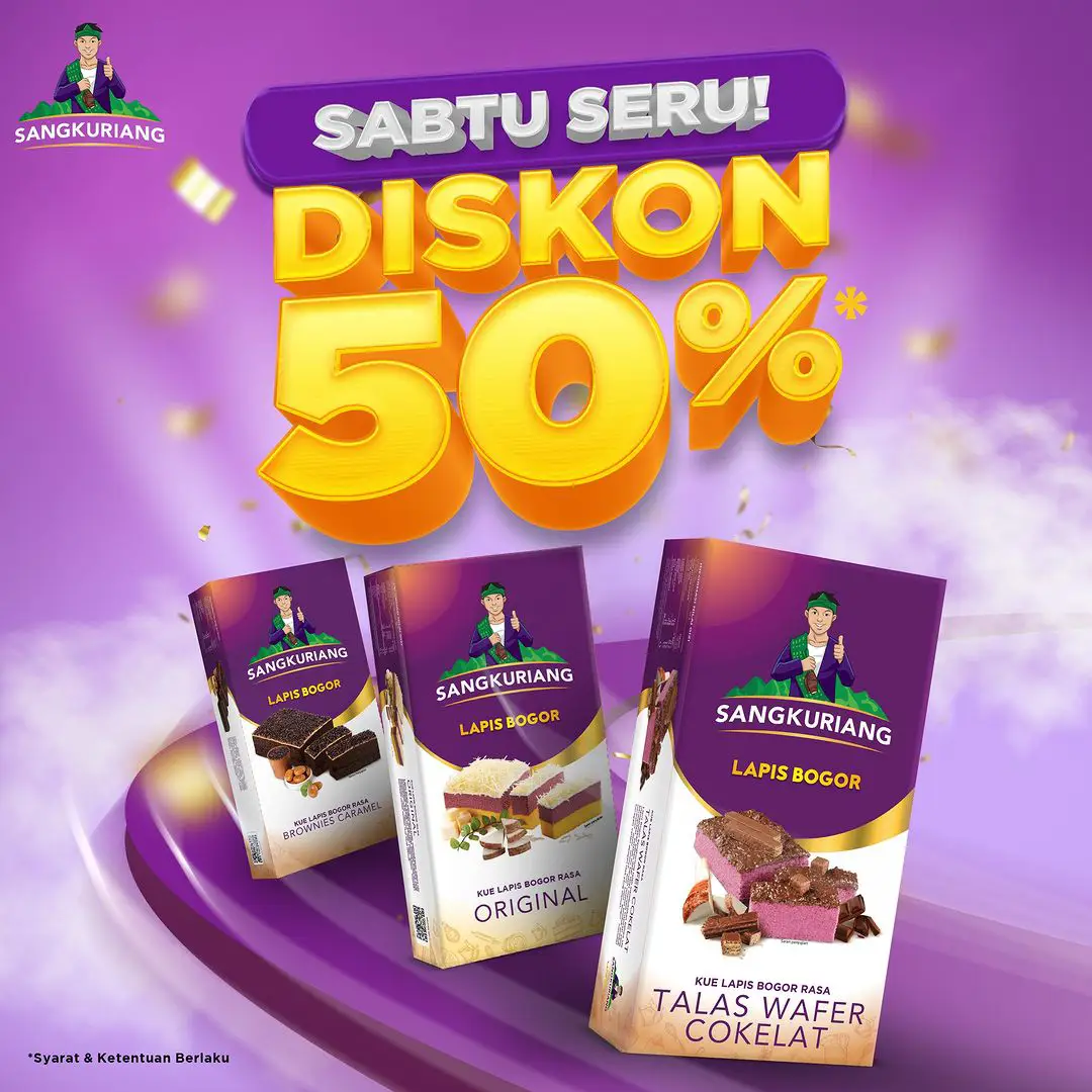 Lapis Bogor Sangkuriang - Oleh-oleh khas Bogor